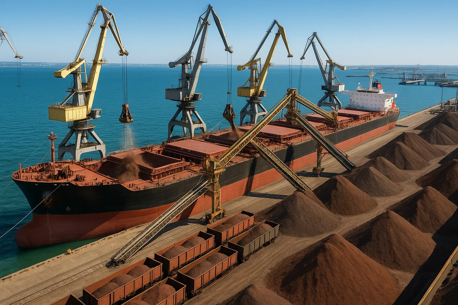 Another Player: OTÉKO's Terminal in Taman Port Begins Transshipment of ...