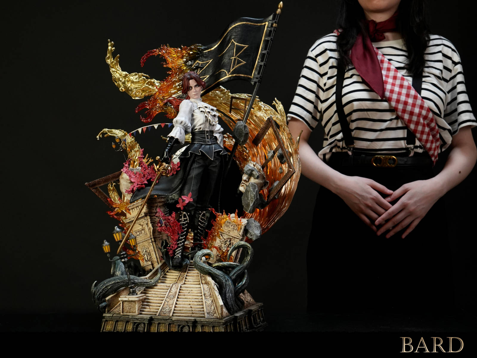 Bard Studio и Corgi Progkit Studio представили неофициальную статую ...