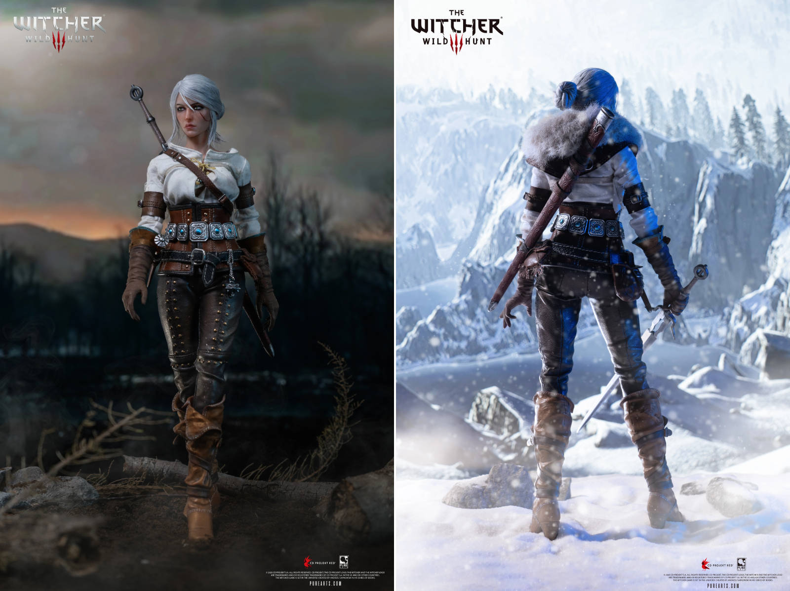 Monster Huntress: PureArts Opens Pre-Orders for Ciri Figure from The ...