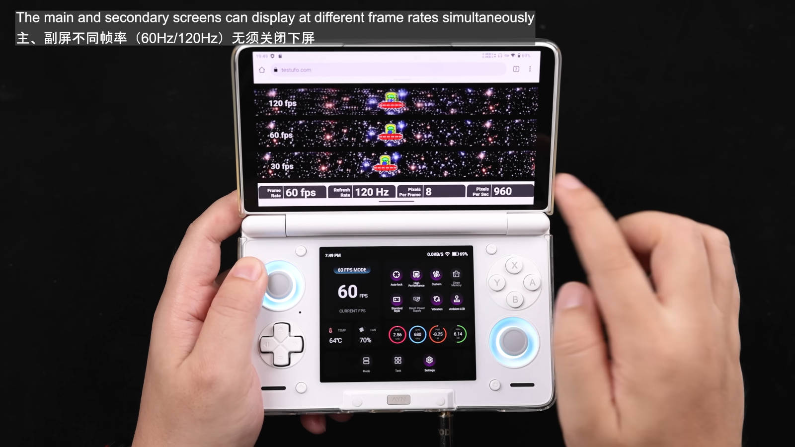 AYN Demonstrates Software Capabilities of the Thor Portable Foldable ...