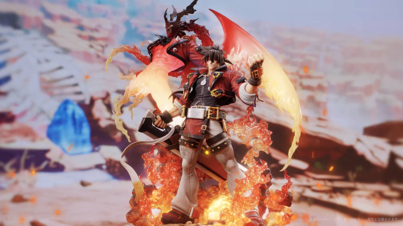 Sol Badguy, Ramlethal Valentine, and Baiken from Guilty Gear Strive to ...