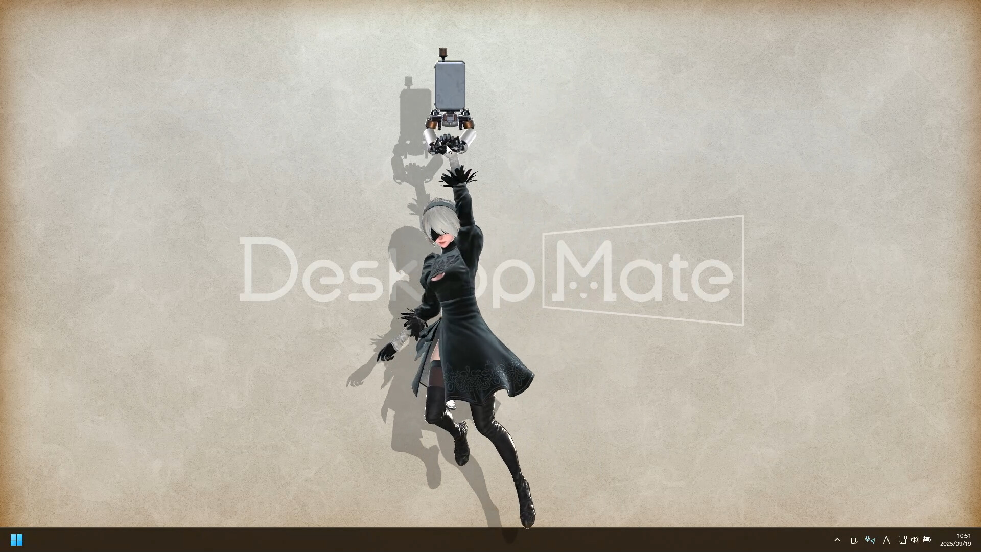 2B from NieR: Automata Can Now Live on Your Desktop Thanks to a Desktop ...