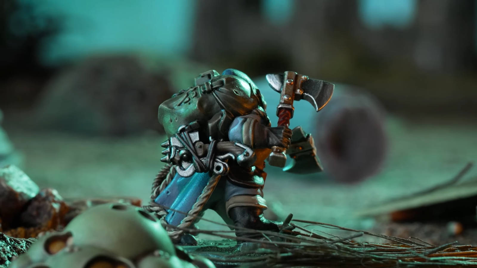 Warhammer Quest: Darkwater Developers Reveal Drolf Ironhead Miniature