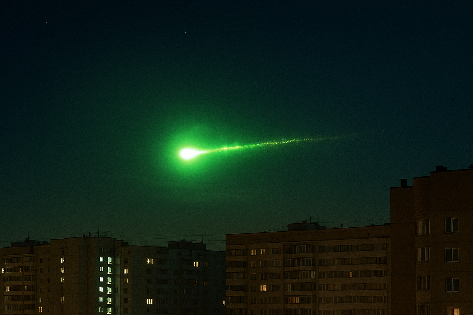 Celestial Body Resembling Meteorite Alarms Residents of Moscow and ...