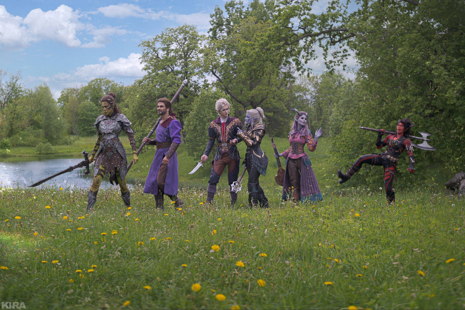 Adventures in the Forgotten Realms: Cosplayers Transform into a Party ...