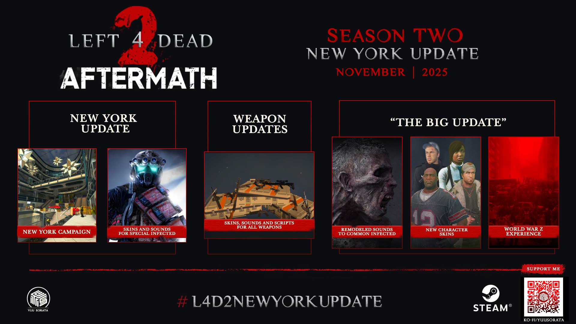 Trailer Released for Left 4 Dead 2 Mod “Aftermath: New York” with New ...