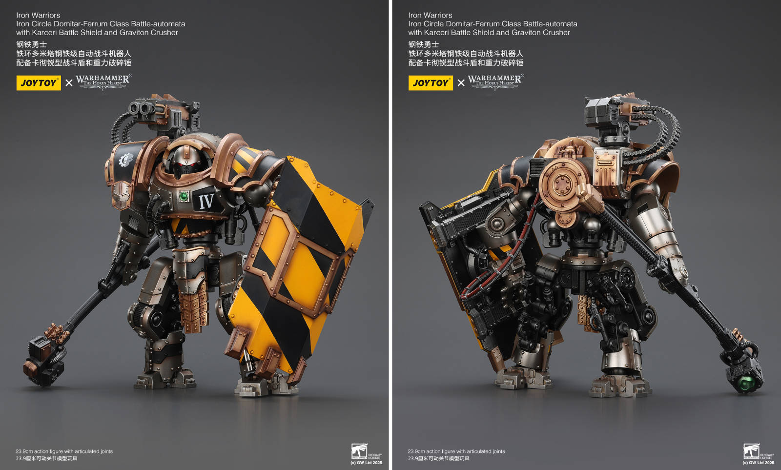 JoyToy Opens Pre‑Orders for Iron Circle Automaton Figure from Warhammer ...