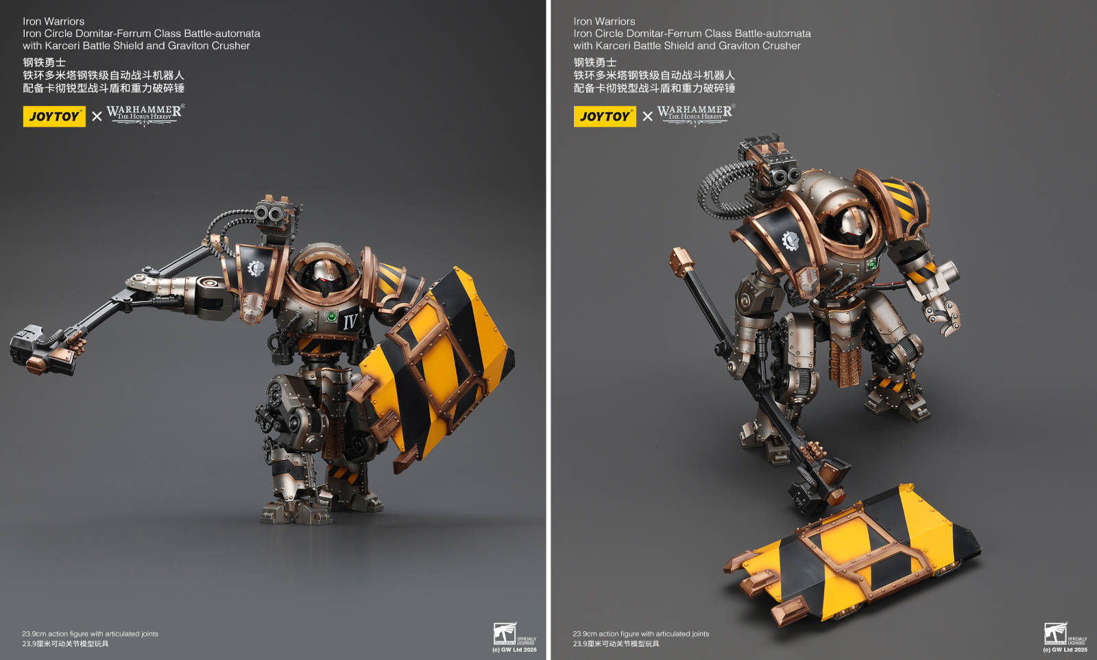 JoyToy Opens Pre‑Orders for Iron Circle Automaton Figure from Warhammer ...