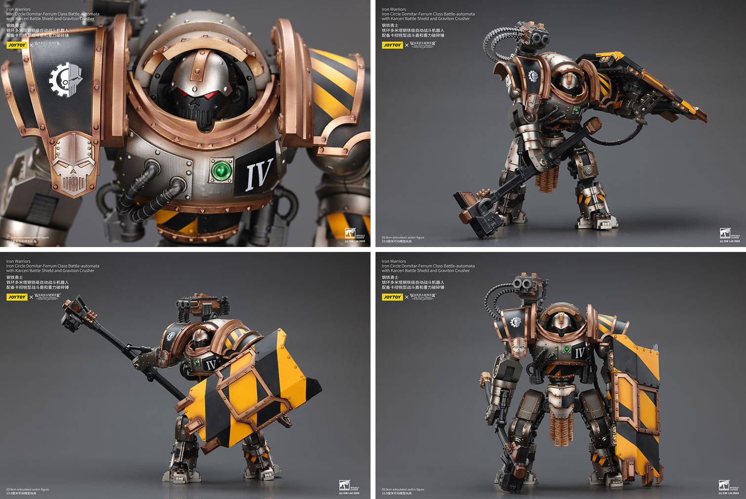 JoyToy Opens Pre‑Orders for Iron Circle Automaton Figure from Warhammer ...