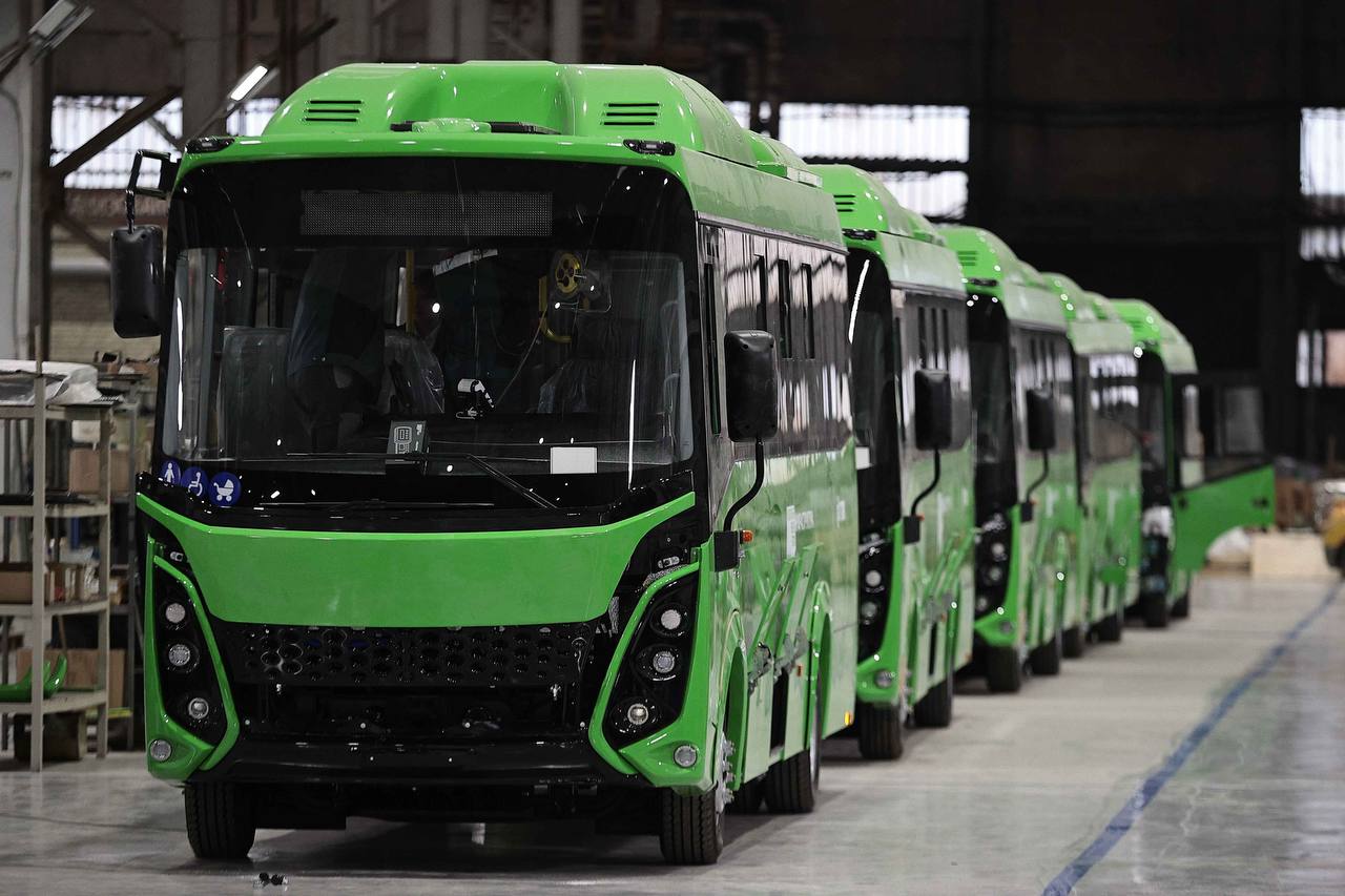 Serial Production of New Low-Floor SIMAZ-4282 Buses Begins in Ulyanovsk