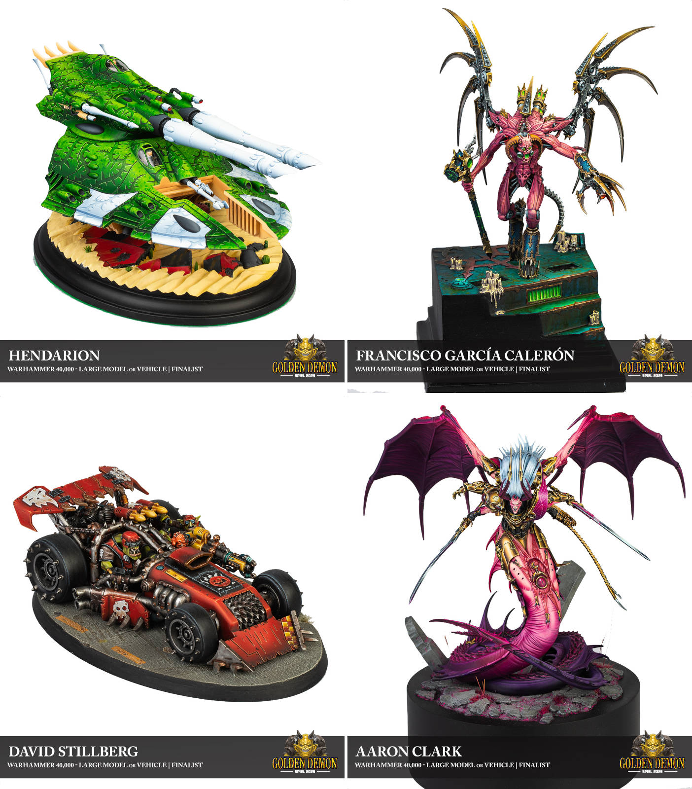 Warhammer creators showcase finalists’ works from the Golden Demon 2025 ...