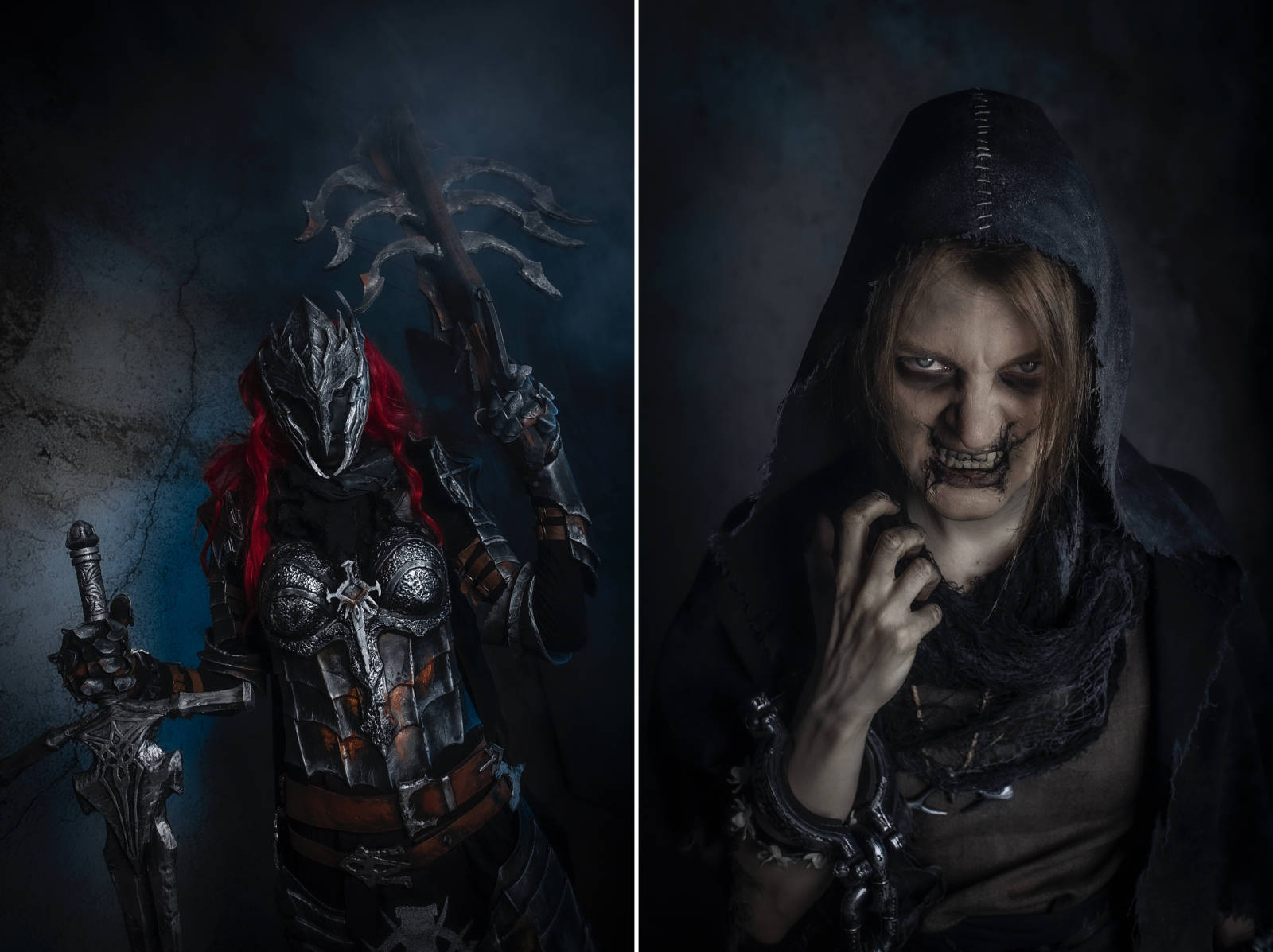 The Sworn Knight: Cosplayers Bring Dervla and the Martyr to Life in ...