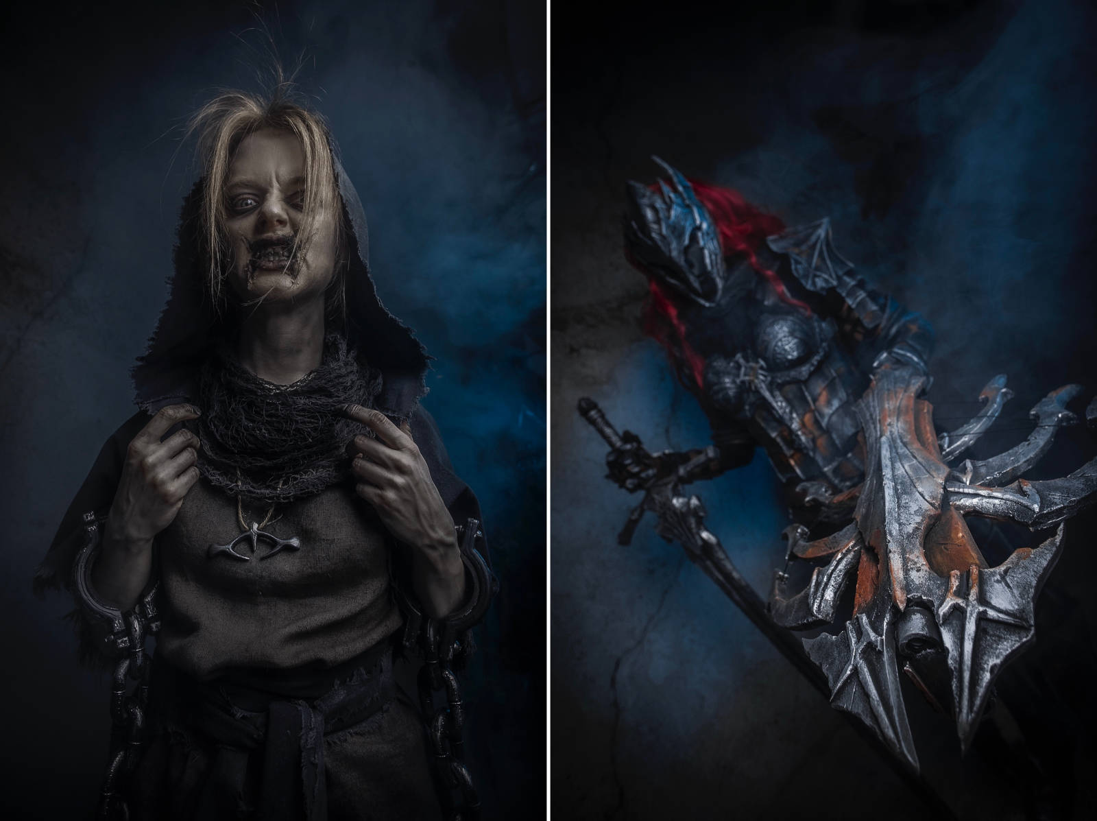 The Sworn Knight: Cosplayers Bring Dervla and the Martyr to Life in ...