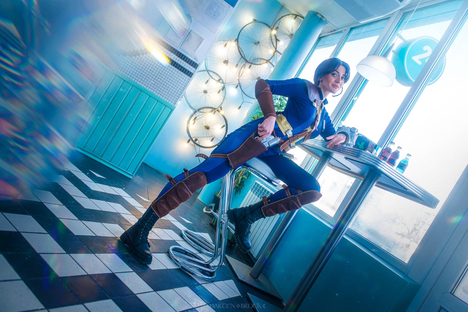 Café in the Wasteland: Model Shows Off Cosplay of Lucy MacLean from the ...