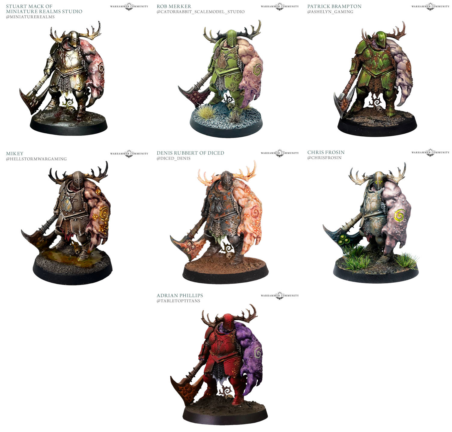 Fan Community Showcases Painted Villain Miniatures from Warhammer Quest ...