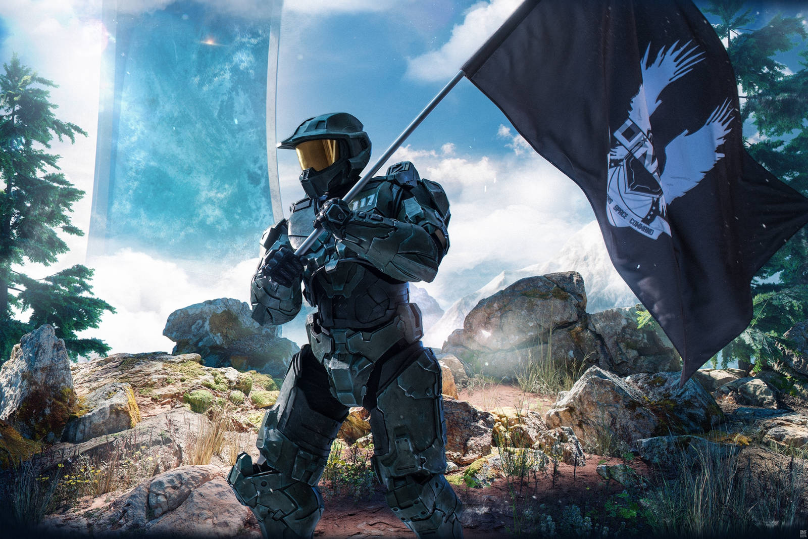 Second-Generation Spartan: Cosplayer Transforms into Master Chief from ...