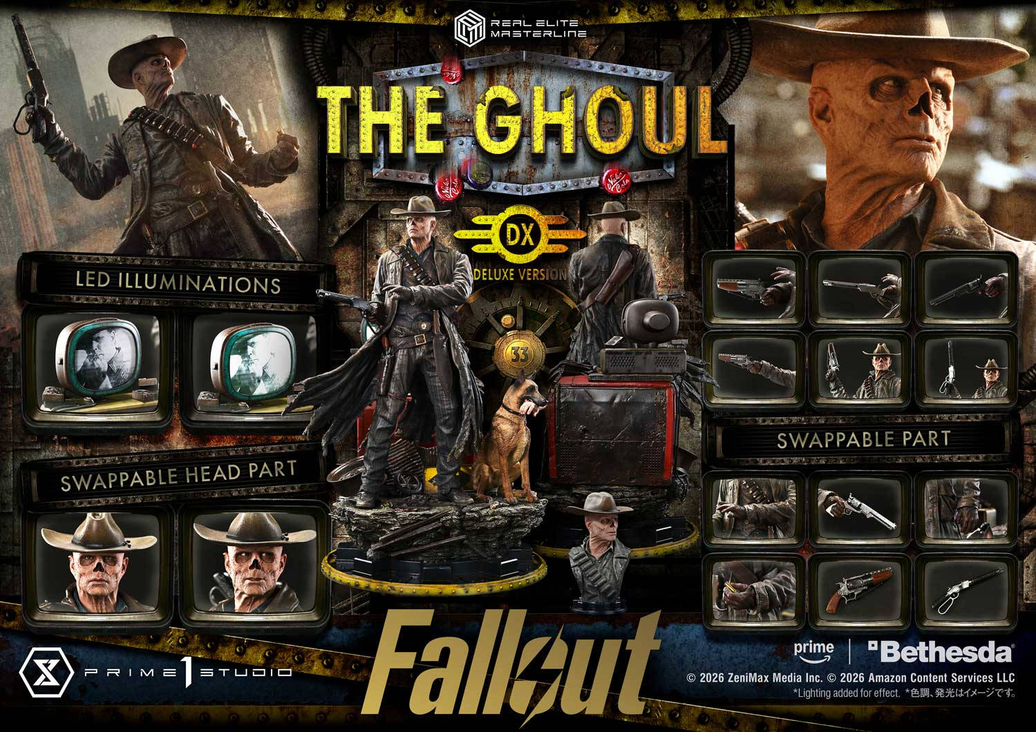 Prime 1 Studios Opens Pre-Order for Cooper "Ghoul" Howard Statue from ...