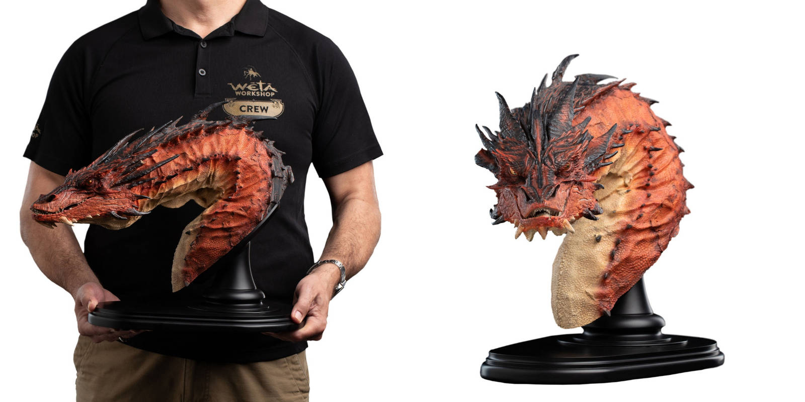 Weta Workshop to Re-release Smaug Bust from "The Hobbit": Return of the ...