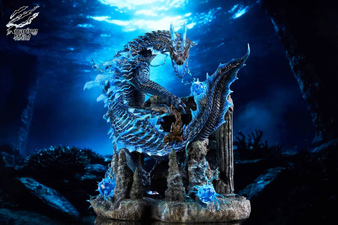 Pre-order Opened for Unofficial Lagiacrus Statue from Monster Hunter ...