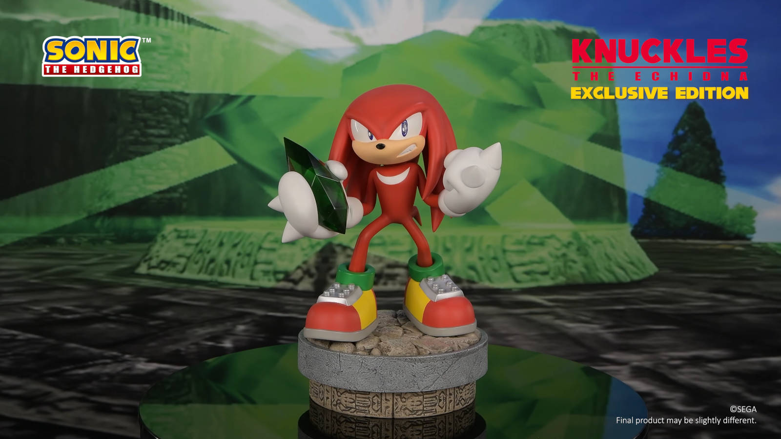 Pre-order for the Knuckles Statue from the "Sonic the Hedgehog ...
