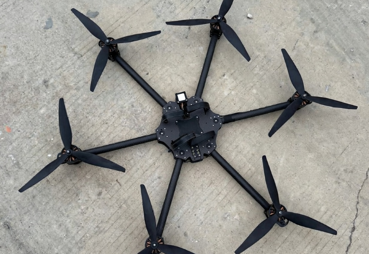 Russian Military Starts Using Fiber Optic Version of "Gorynych" Cargo Drone