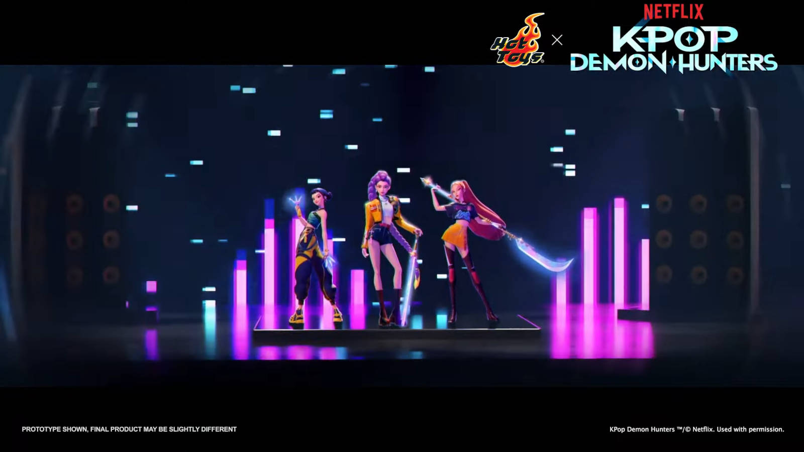 Hot Toys Releases Teaser for Figures of Heroines from \"K-Pop: Demon ...