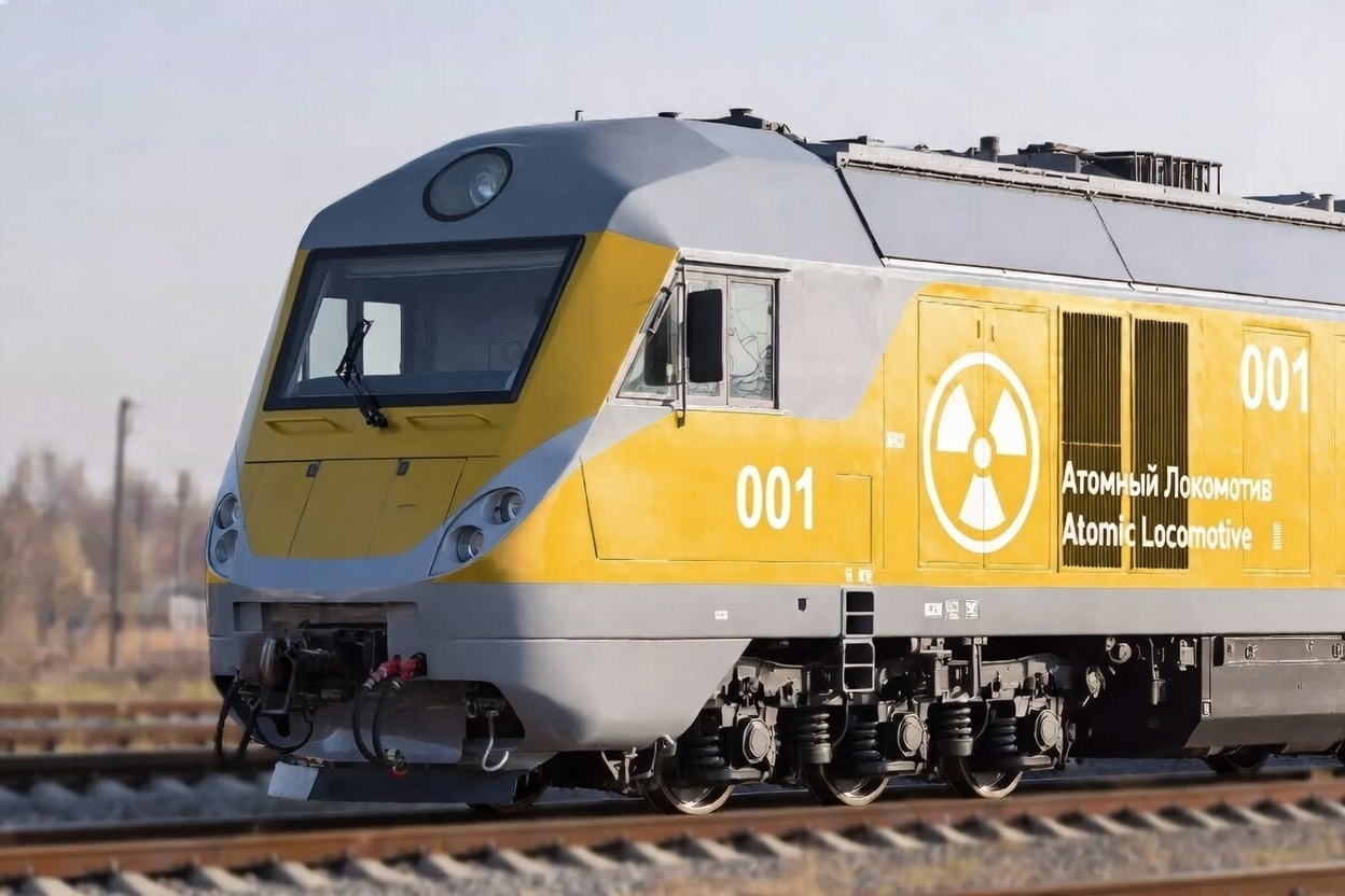 World's First: Nuclear-Powered Locomotive to Appear in Russia