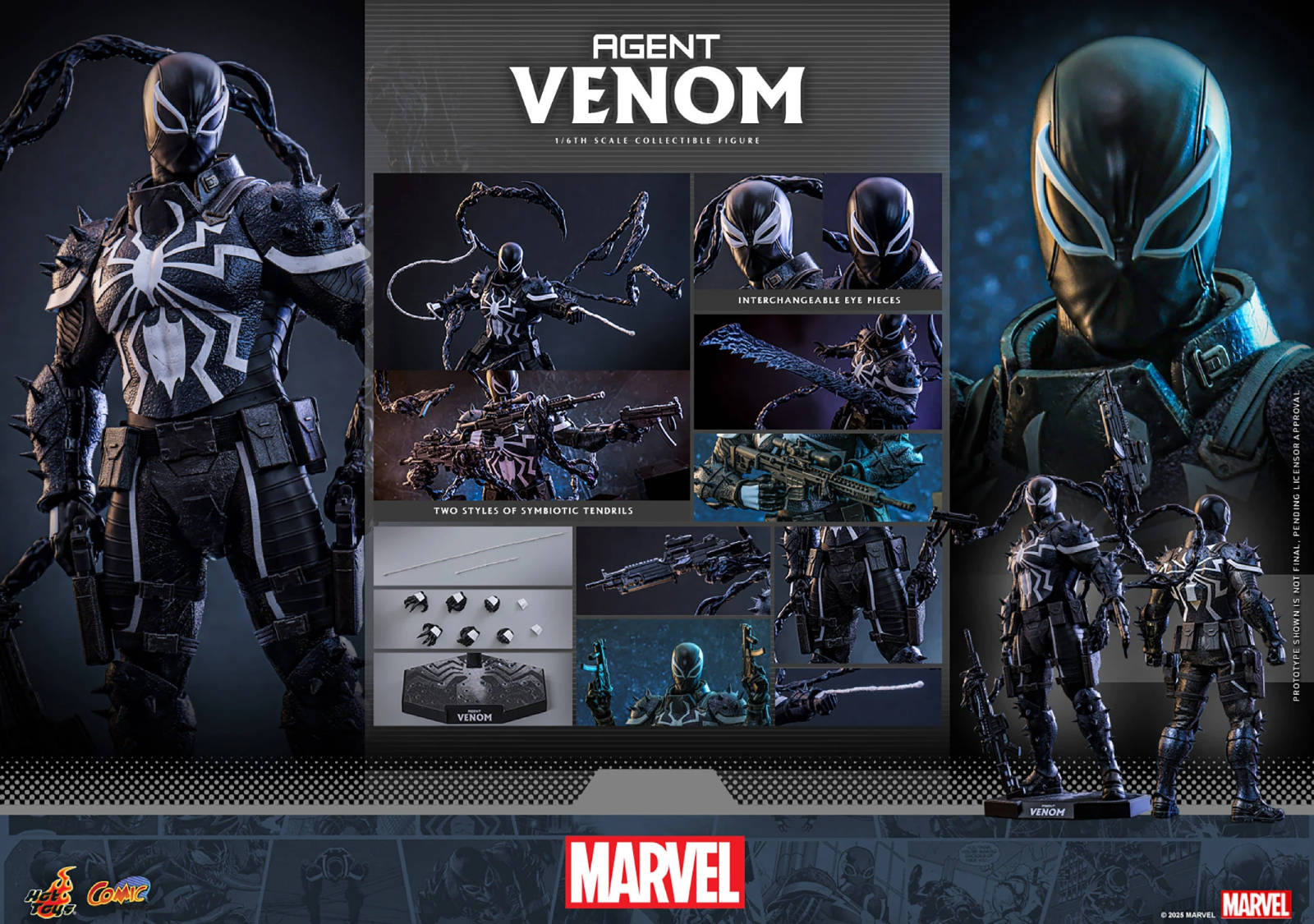 Hot Toys Releases Agent Venom Figure from the Marvel Comics Universe