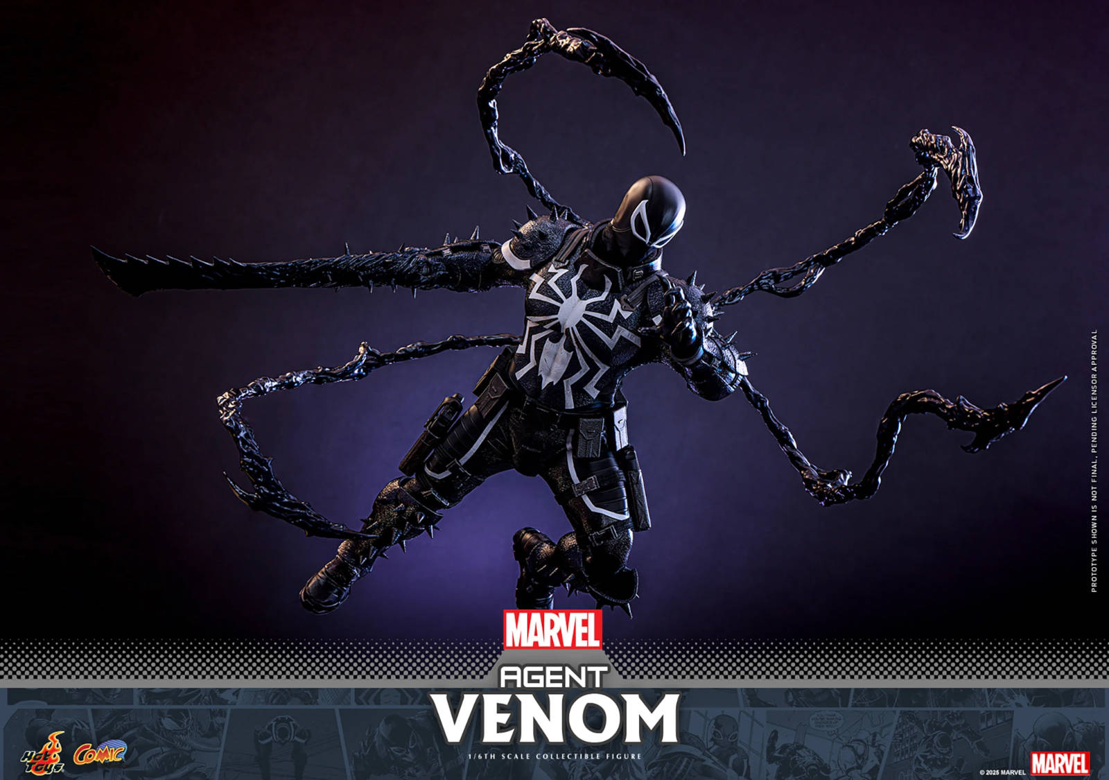 Hot Toys Releases Agent Venom Figure from the Marvel Comics Universe