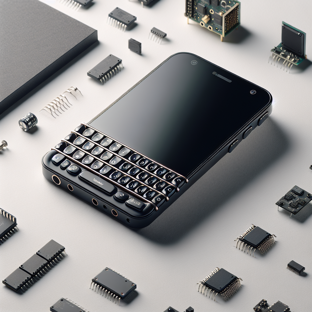 Клавиатура от BlackBerry Classic, экран Memory LCD и лишь одно приложение супермессенджера ...