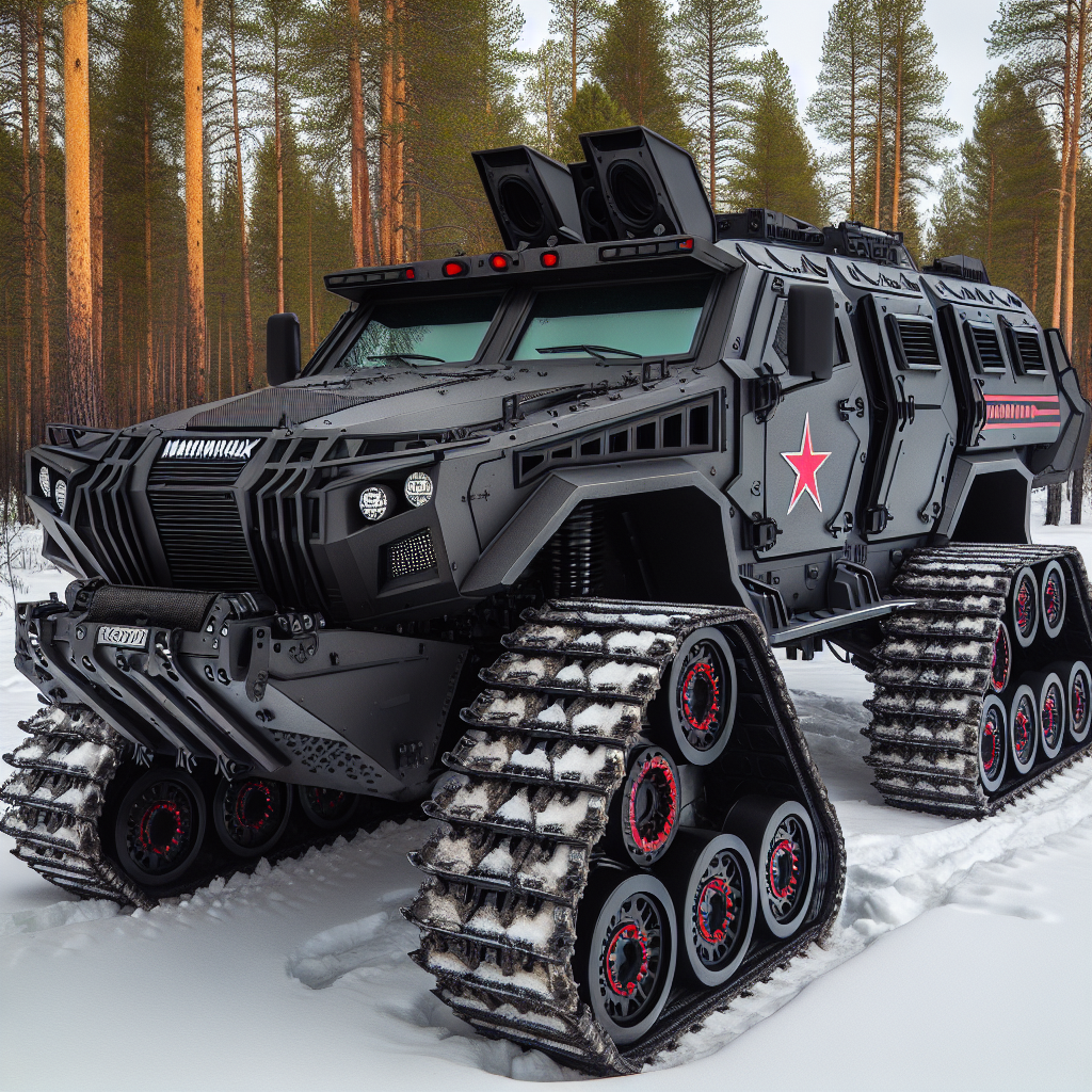 Ещё один «Танк» на российском авторынке. Отечественный вездеход Visuva ...